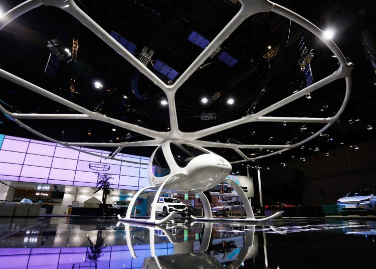 Volocopter presenta el diseño de su nuevo taxi aéreo - Actualidad ...