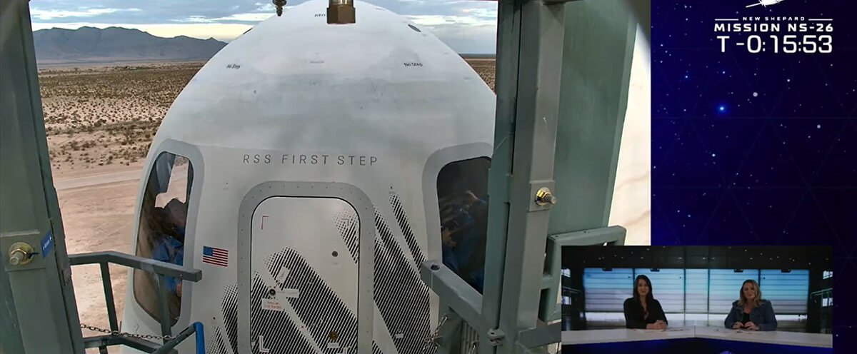 Blue Origin completa con éxito su misión tripulada NS-26 - Actualidad Aeroespacial