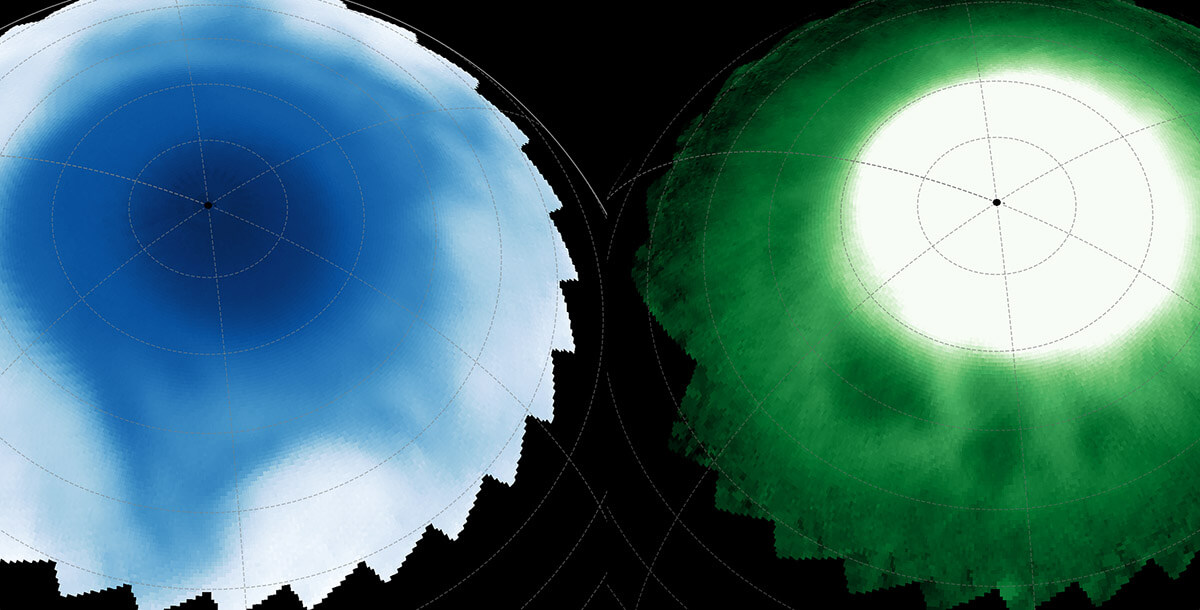 El telescopio James Webb revela estructuras inéditas en la atmósfera de ...