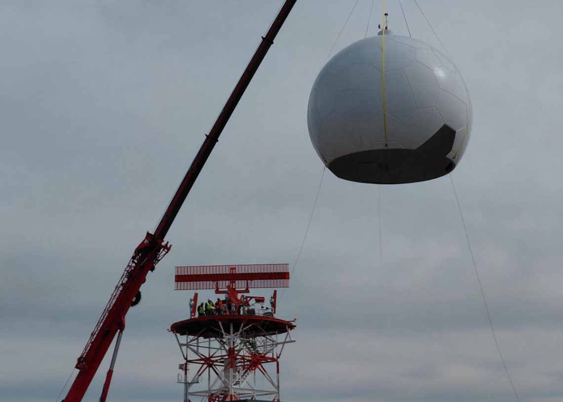 ENAIRE renueva el radar de Begas (Cataluña) con tecnología 3D ...
